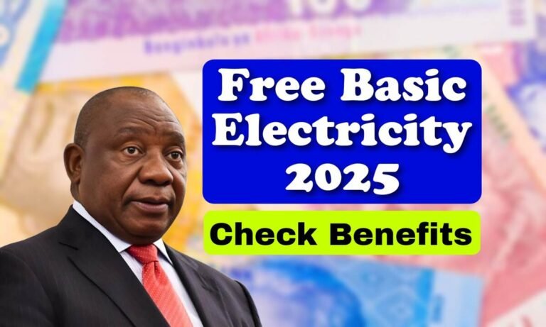 Free Basic Electricity 2025 In South Africa, Who Qualifies And How To ...